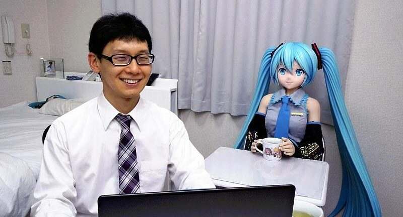 Meeting the man who ‘married’ his dream vocaloid - The Japan News