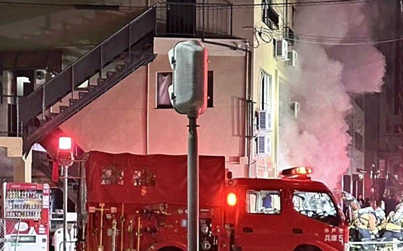 Kobe Apartment Fire Leaves 4 Dead, 3 in Critical Condition - The Japan News