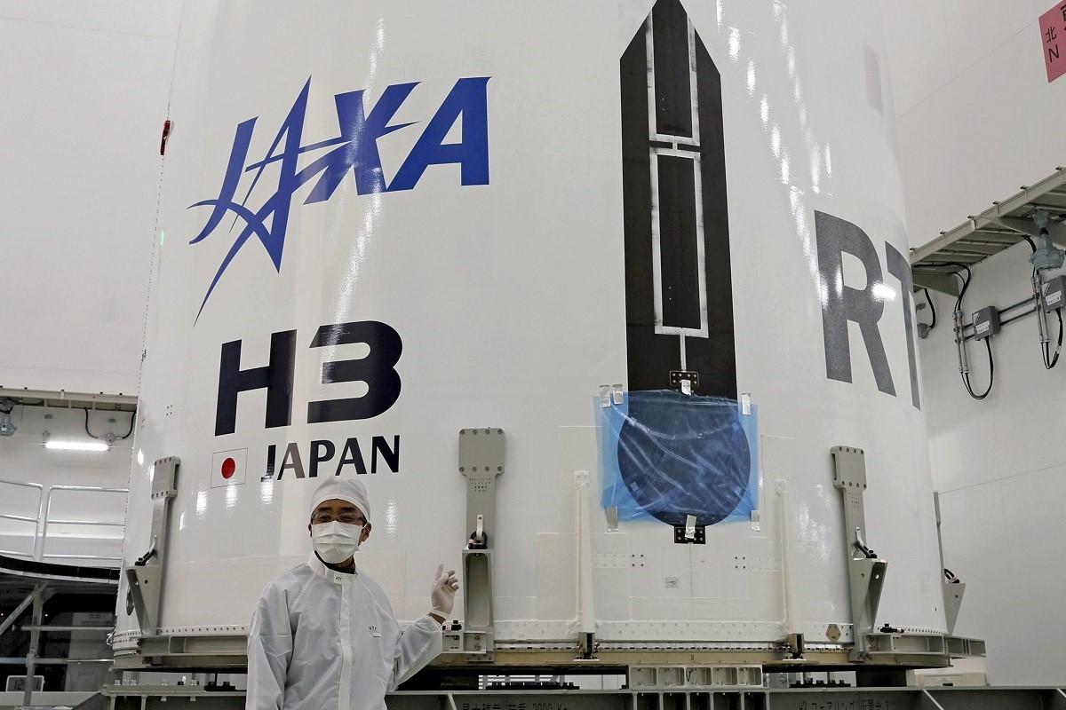 JAXA Unveils Portion of 2nd H3 Rocket Set to Launch Feb. 15; Success of Launch Dependent on ...