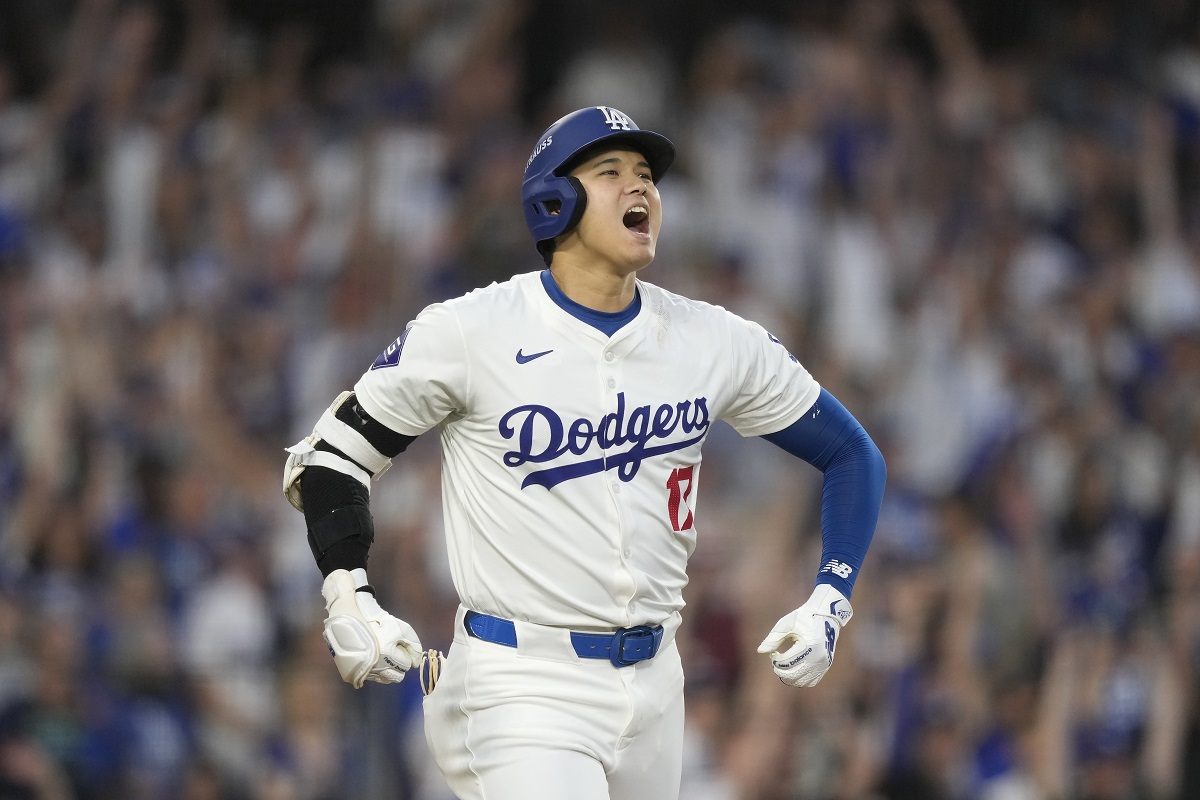The Big Sho: Shohei Ohtani Hits Tying 3-Run Homer in Playoff Debut for the Los Angeles Dodgers ...