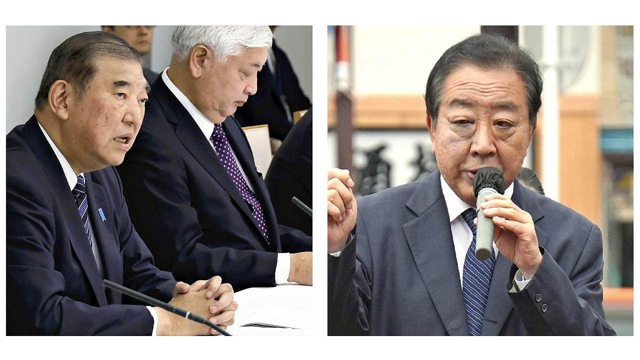 Party Bigwigs Dispatched to Make Last-Ditch Appeals; Ishiba, Noda Give ...
