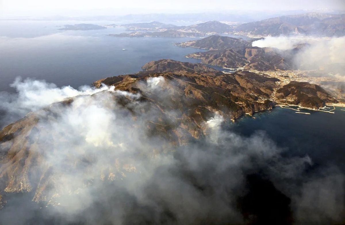 Wildfire in Iwate Prefecture in Japan Burns About 1,200 Hectares; More ...