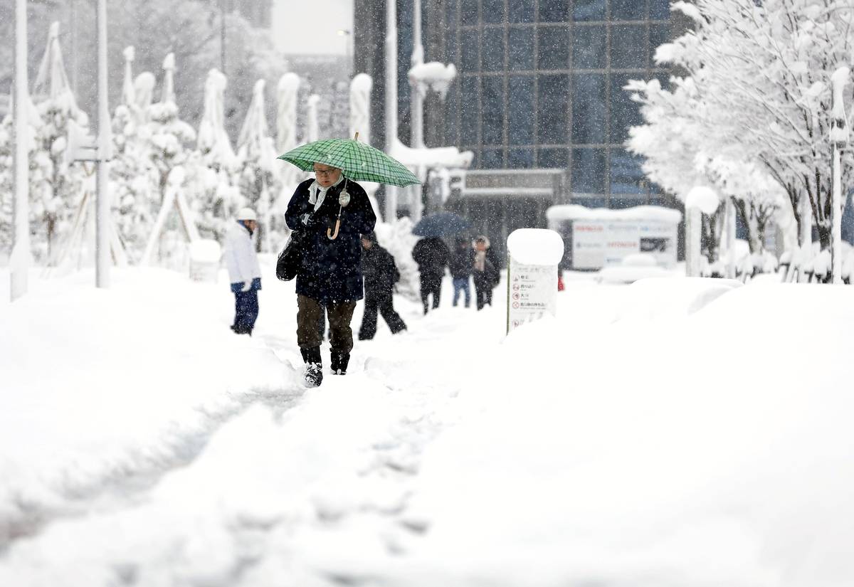 Further Heavy Snow Expected for Sea of Japan Side on Sunday, Some ...